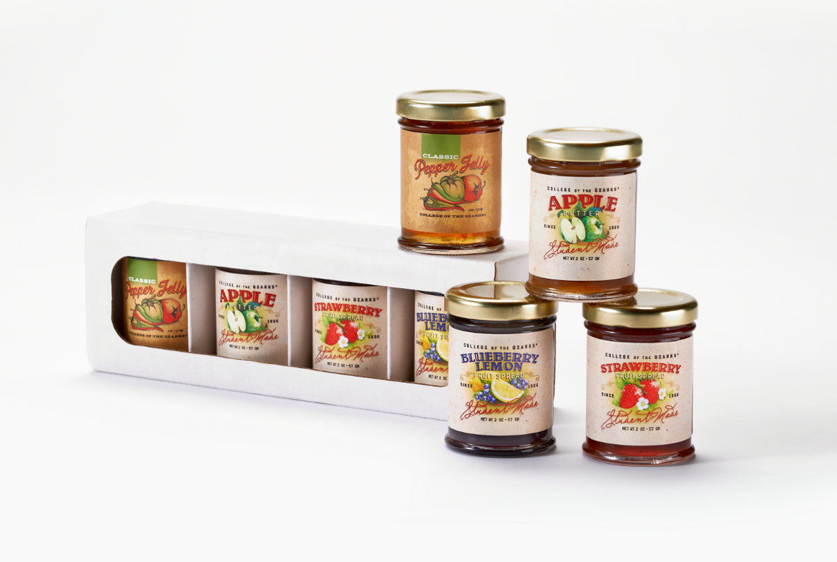 2 oz. 4-Pack Sampler – Campus Store at College of the Ozarks