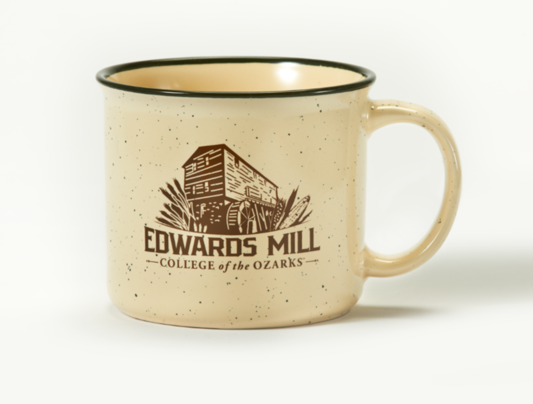 Edwards Mill Cream Mug – Campus Store at College of the Ozarks
